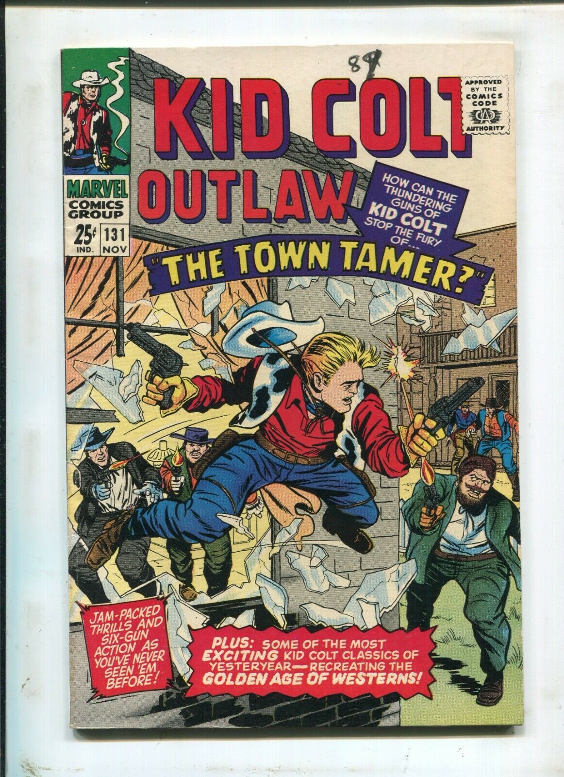 KID Colt Outlaw #131 (6.0) the Town Tamer!! 1966 | Comic Books - Silver ...