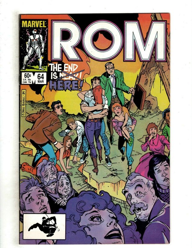 10 ROM Spaceknight Marvel Comics # 61 62 63 64 65 66 67 Annual 1 2 3 ...