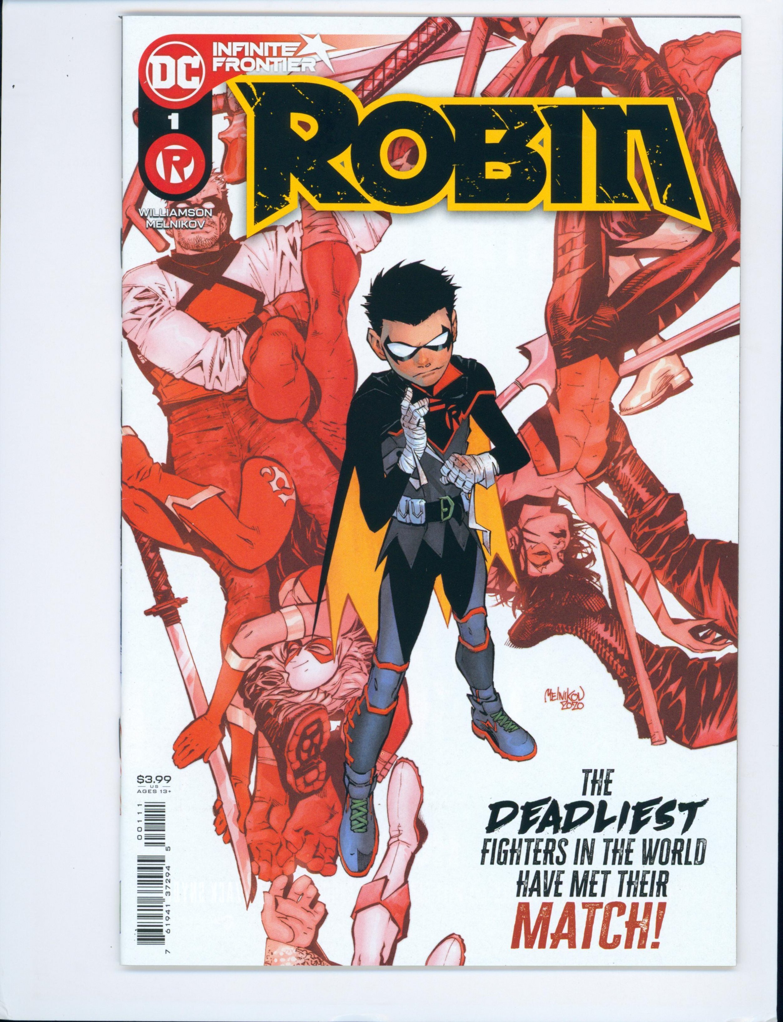 Robin #1 (2021) 1st appearance of Flatline, Respawn & Mother Soul ...