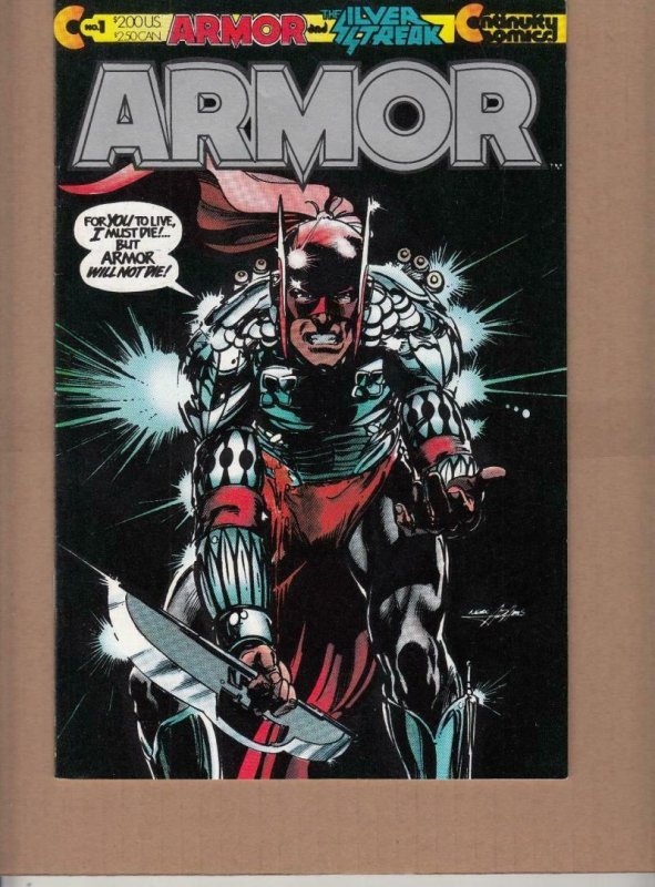 ARMOR #1, VF, Neal Adams, Continuity Comics 1985 more Indies in store ...