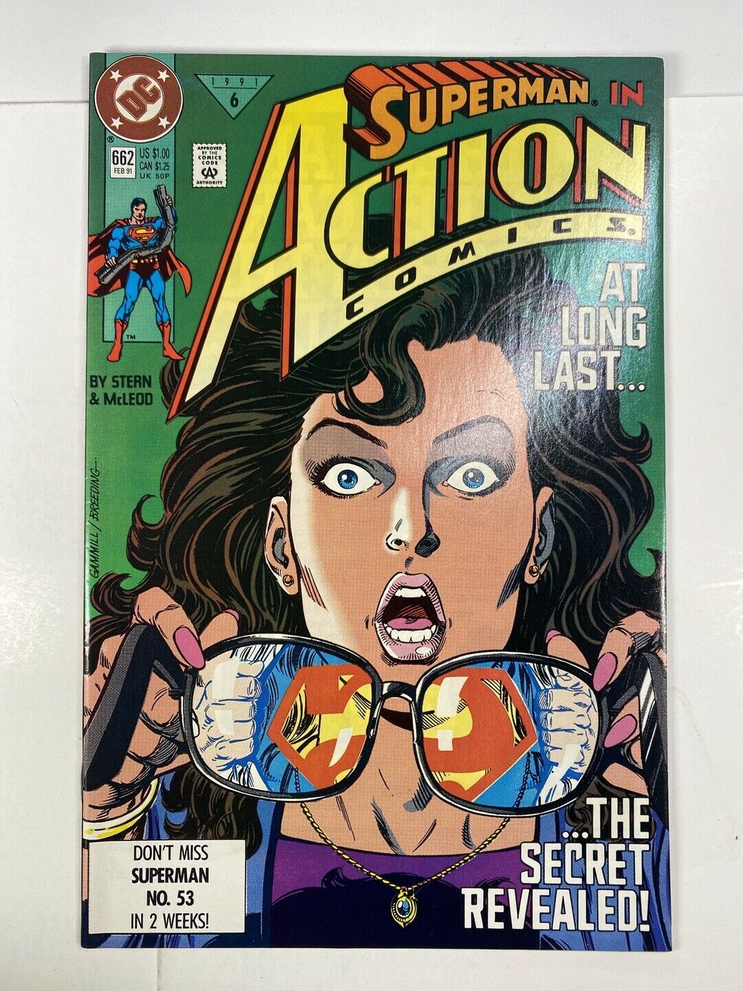 Superman in Action Comics #662 VF+ 1991 DC Comics C70A | Comic Books ...