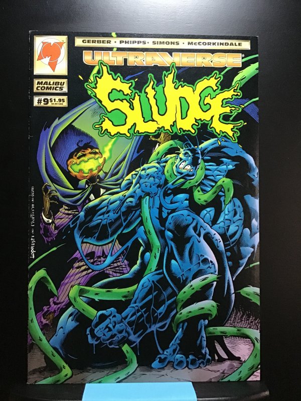Sludge #9 (1994) | Comic Books - Modern Age, Malibu, Superhero / HipComic