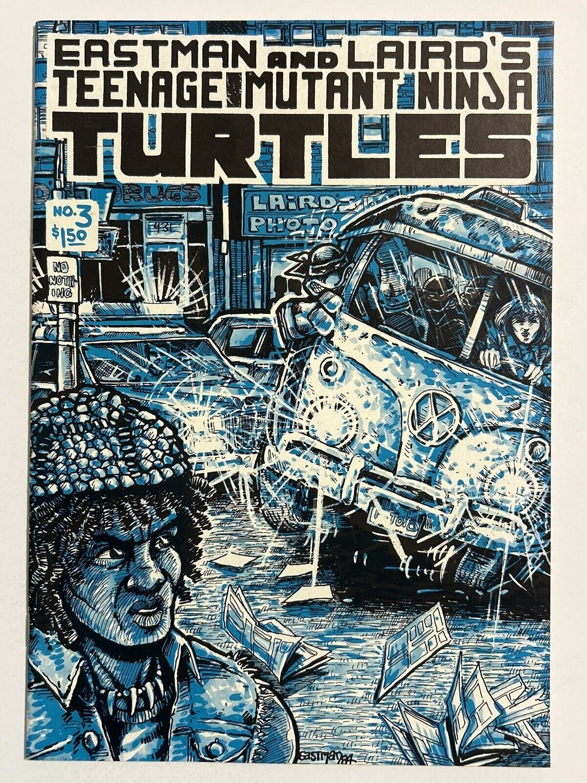 Teenage Mutant Ninja Turtles #3 VF- 7.5 Mirage Studios 1985 | Comic ...