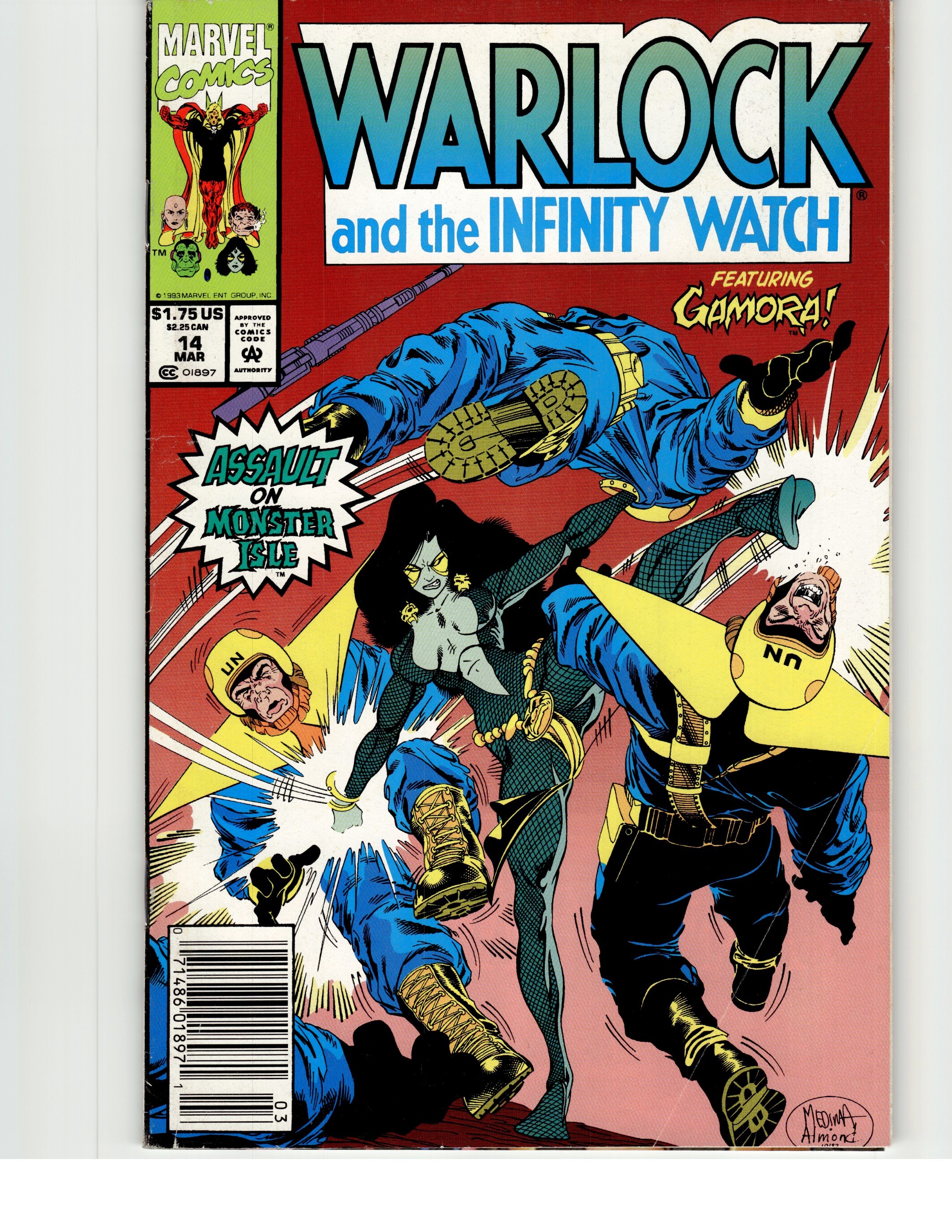 Warlock and the Infinity Watch #14 (1993) Warlock and the Infinity ...