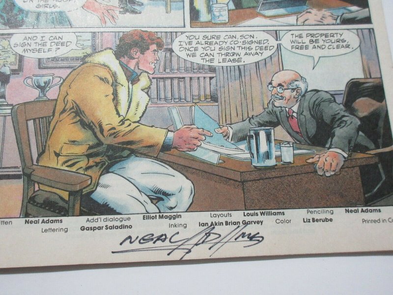 Revengers #4 (Continuity Comics 1988) Megalith Signed by Neal Adams ...