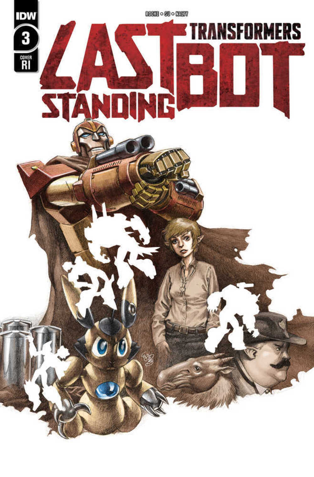 Transformers Last Bot Standing #3 Cover E 10 Copy Su Variant Edition ...