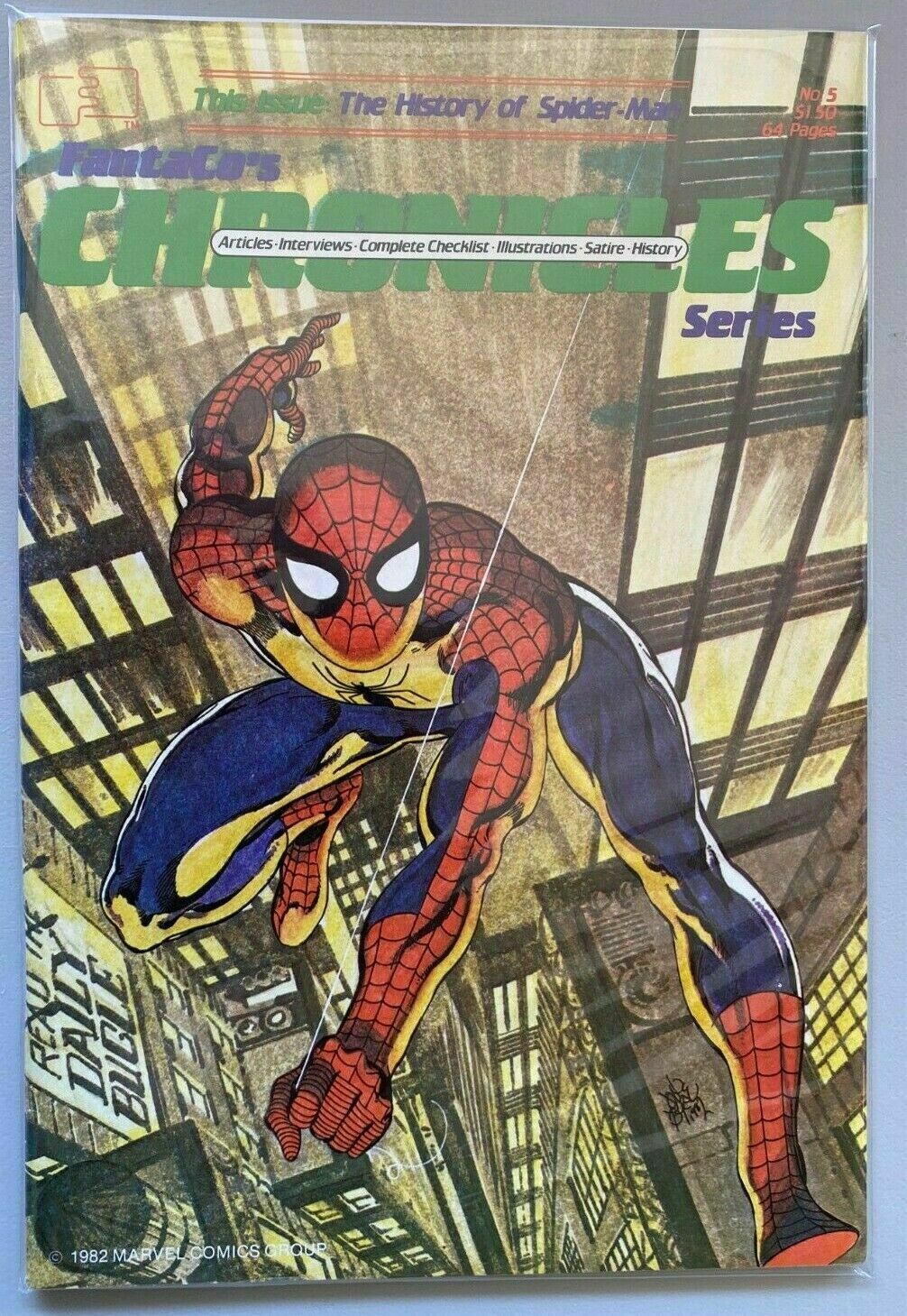 The history of Spider-Man Chronicles series #5 8.0 VF (1992) | Comic ...