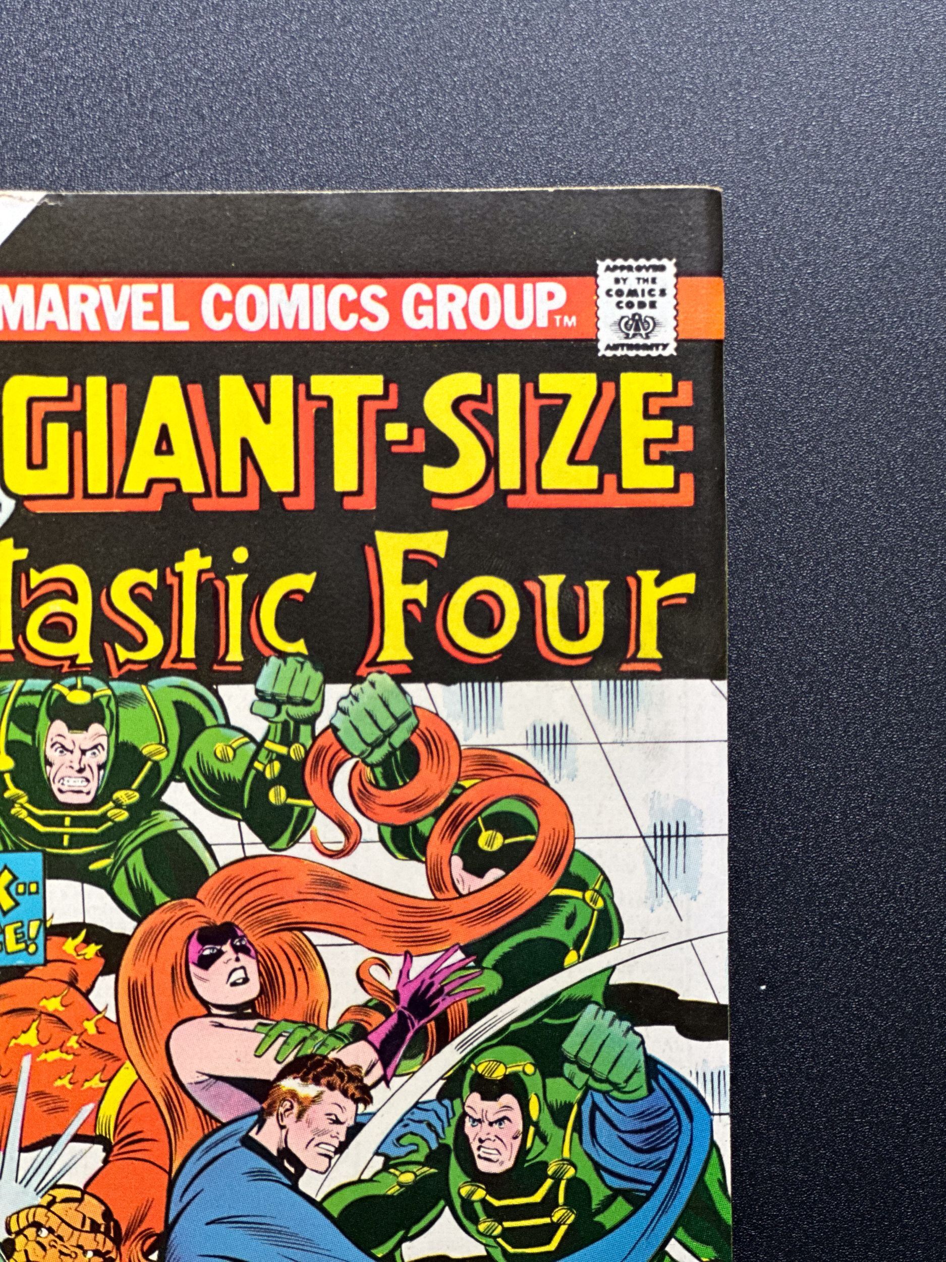 Giant-Size Fantastic Four #4 (1975) - 1st app of Multiple Man - VF+ ...