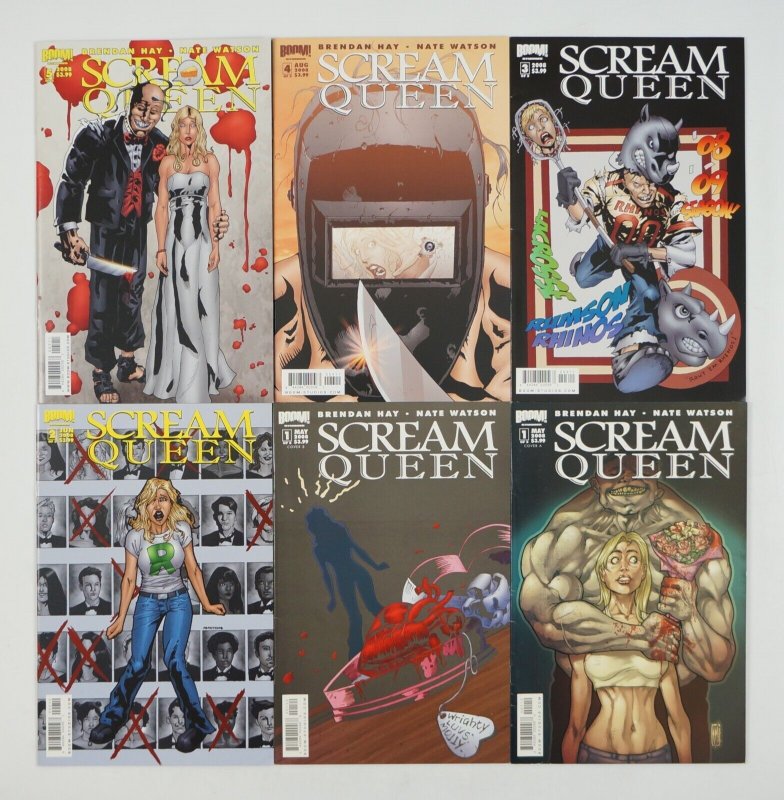 Scream Queen #1-5 VF/NM complete series + variant -Heathers meets ...