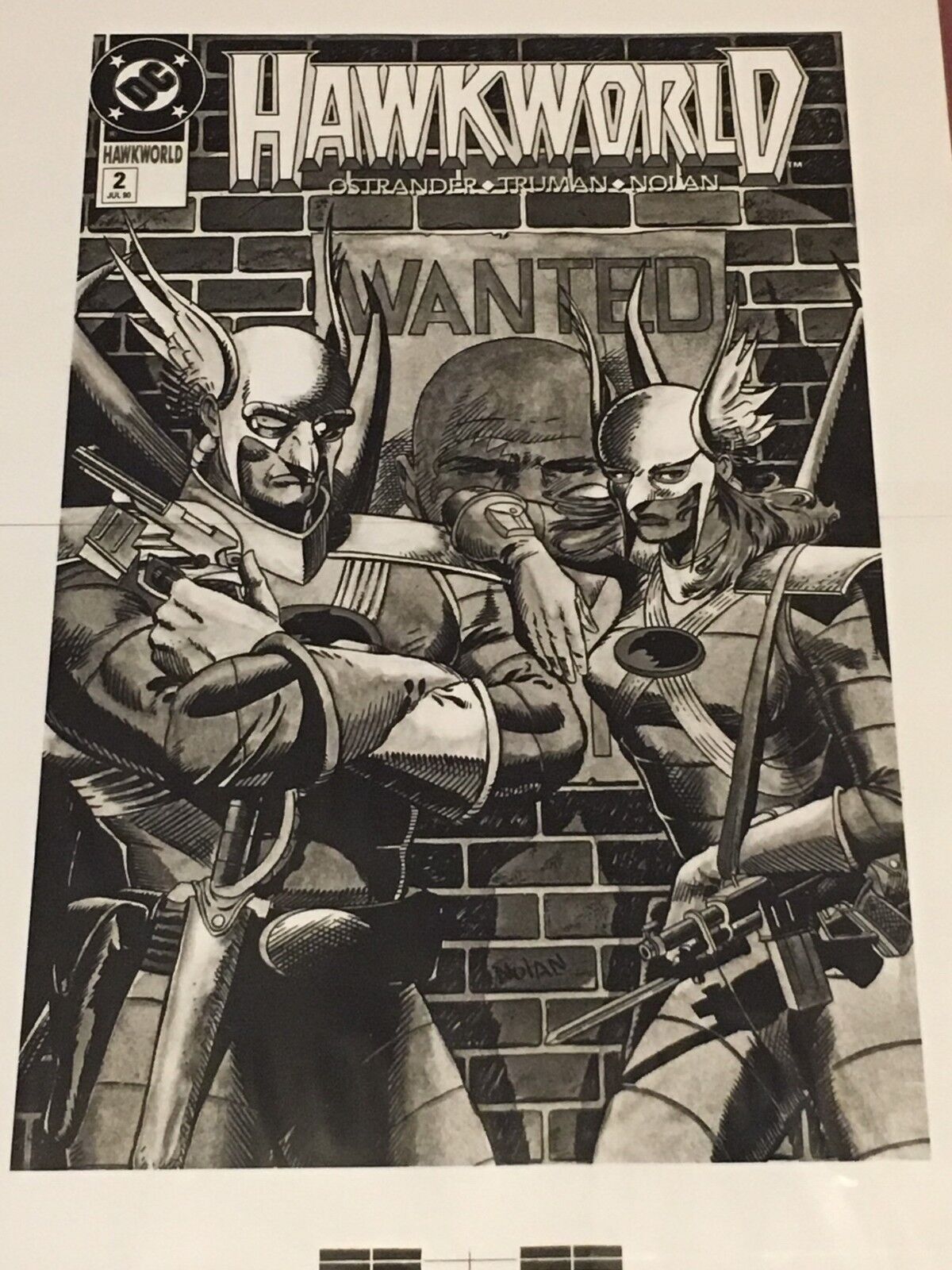 HAWKWORLD 2 Graham Nolan Hawkman Hawkwoman 1990 | Comic Collectibles ...