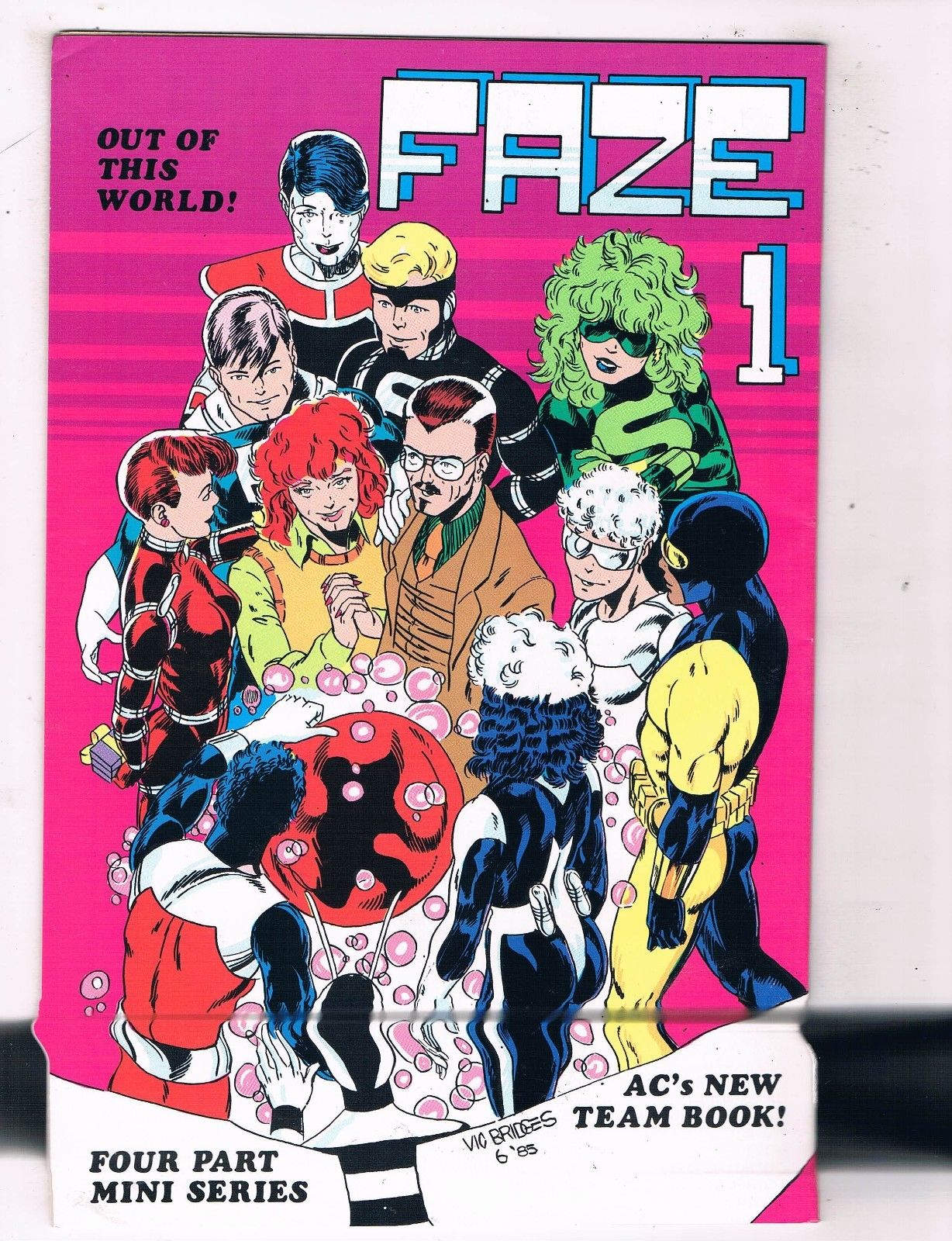 Captain Paragon & The Sentinels Of Justice #3 VF/NM AC Comic Book DE47 ...