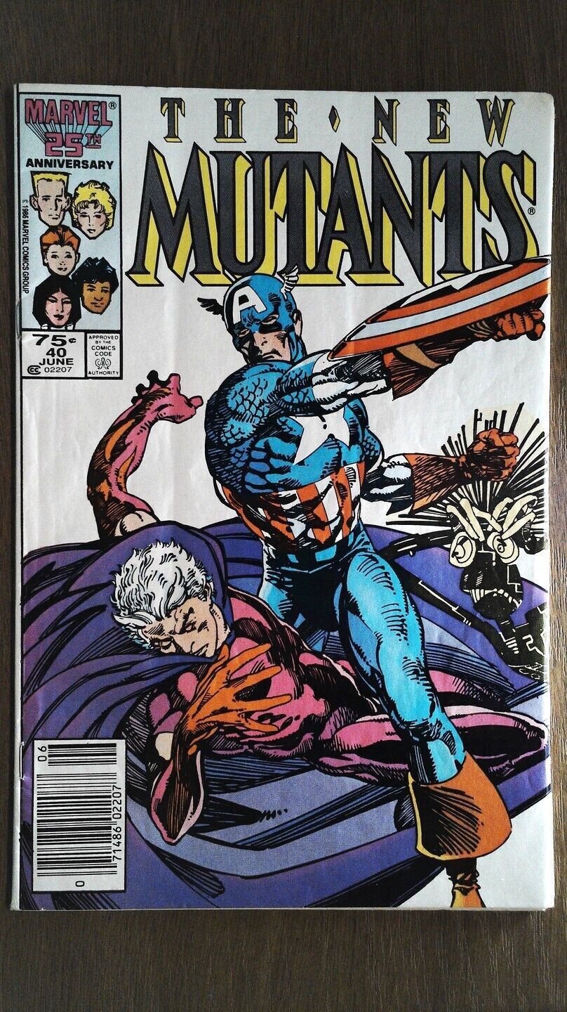 New Mutants #40 FN+ Newsstand Marvel Comics C94A | Comic Books - Copper ...
