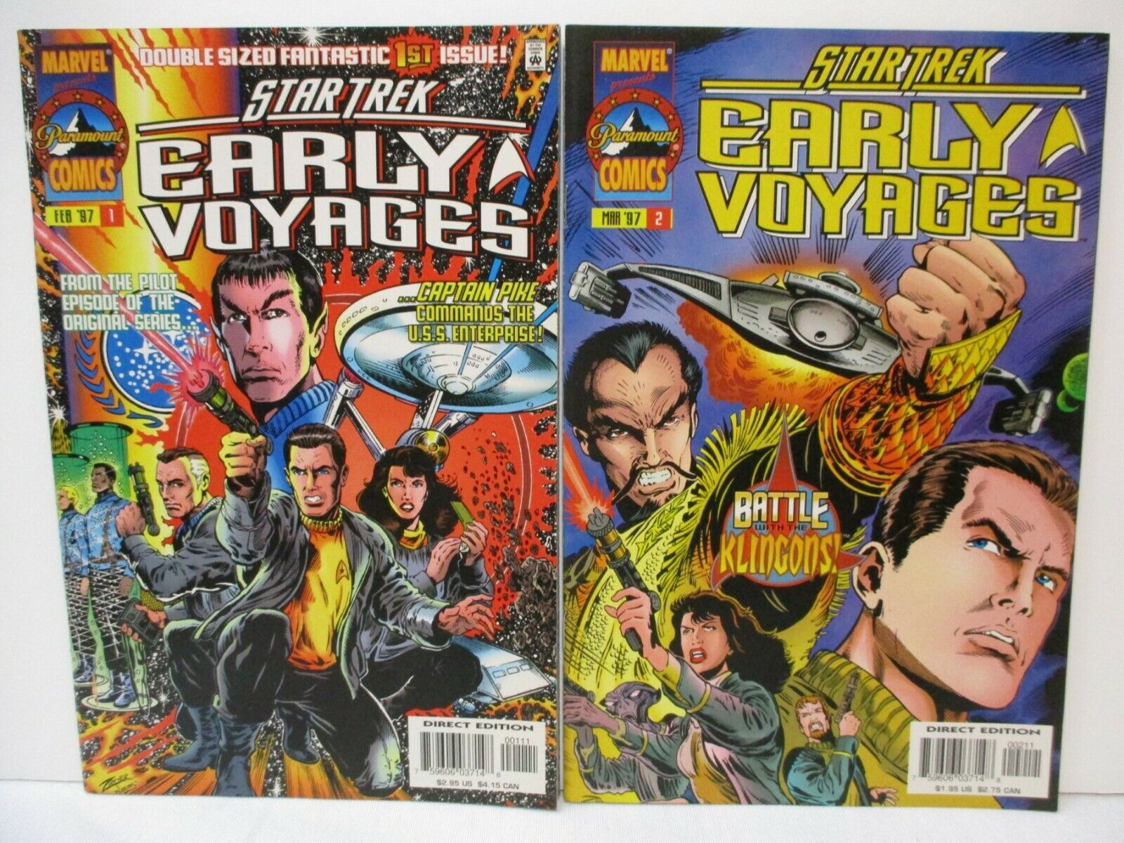 Star Trek Early Voyages #1, 2 - Marvel/Paramount Comics 1997 | Comic ...