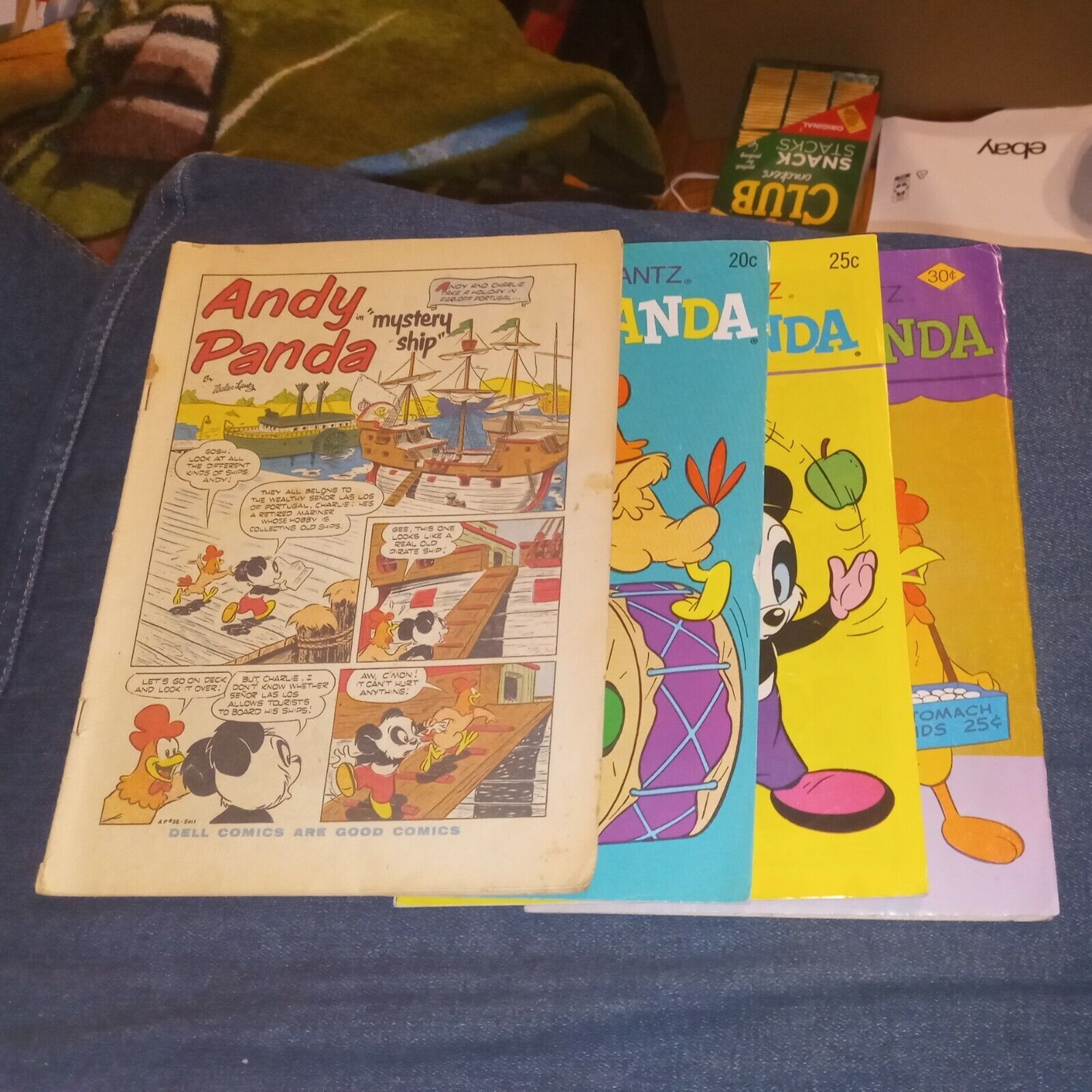 Andy Panda 28 Dell 1 5 15 Gold Key Whitman Cartoon Comics Lot Run Set ...