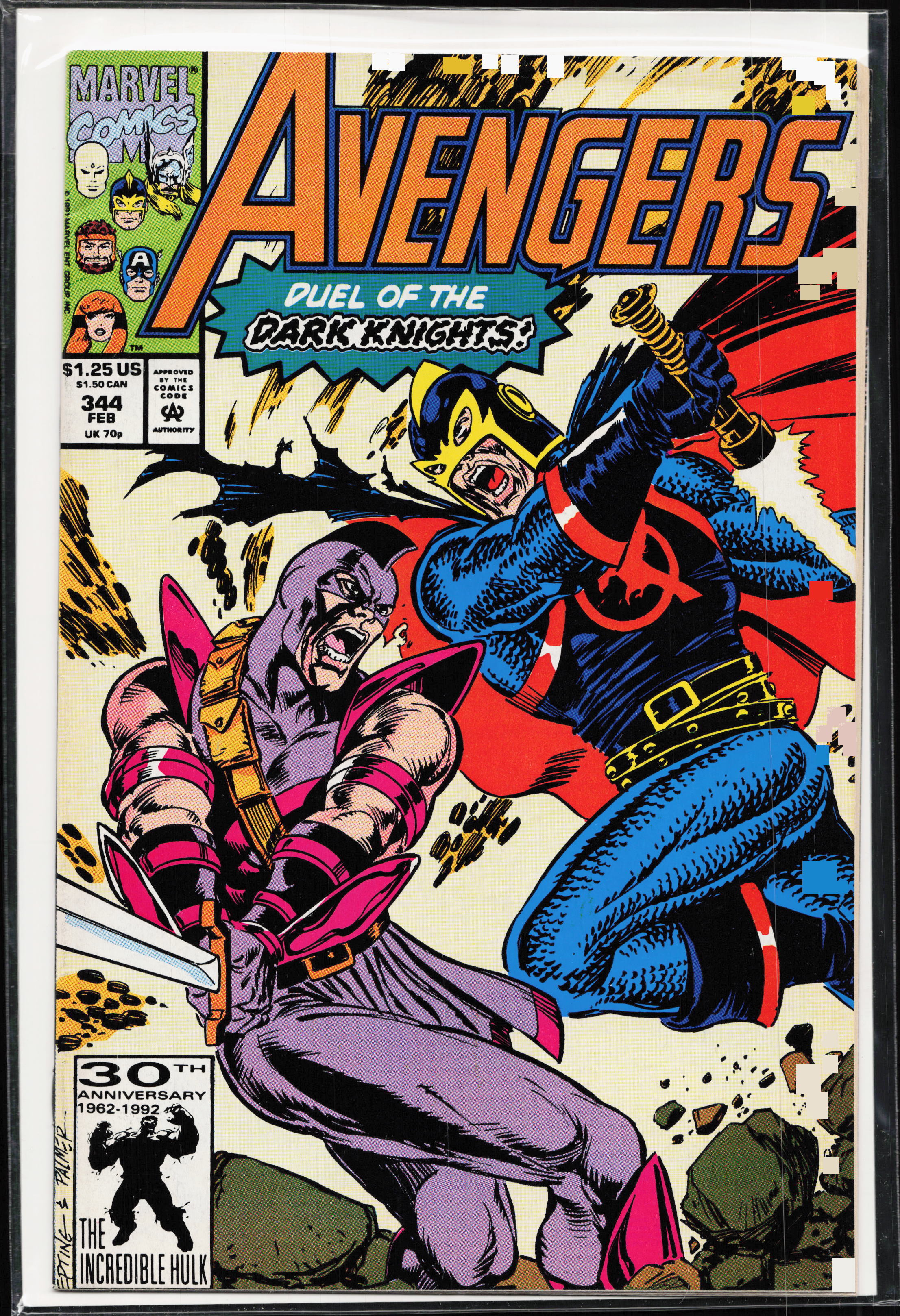 The Avengers #344 (1992) The Avengers | Comic Books - Modern Age, Marvel, Avengers, Superhero ...