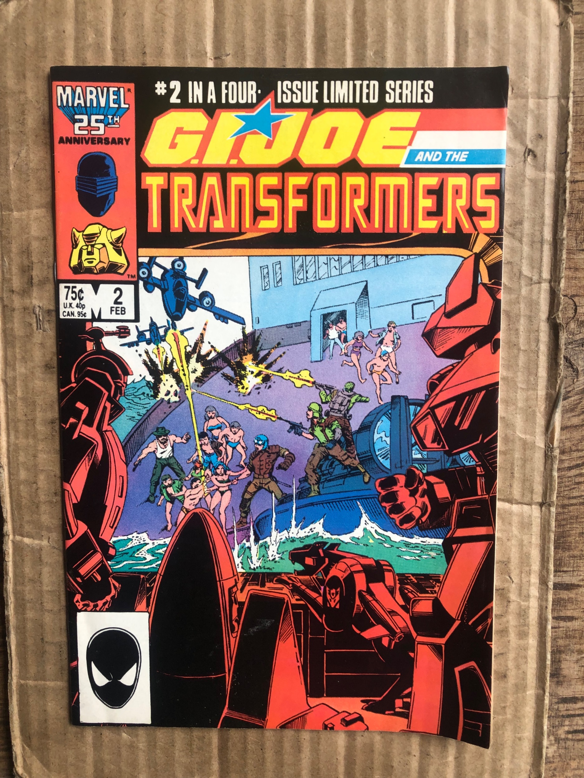 G.I. Joe and the Transformers #2 (1987) | Comic Books - Copper Age ...