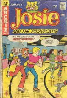 Josie And the Pussycats #76 VG ; Archie | low grade comic Roller ...