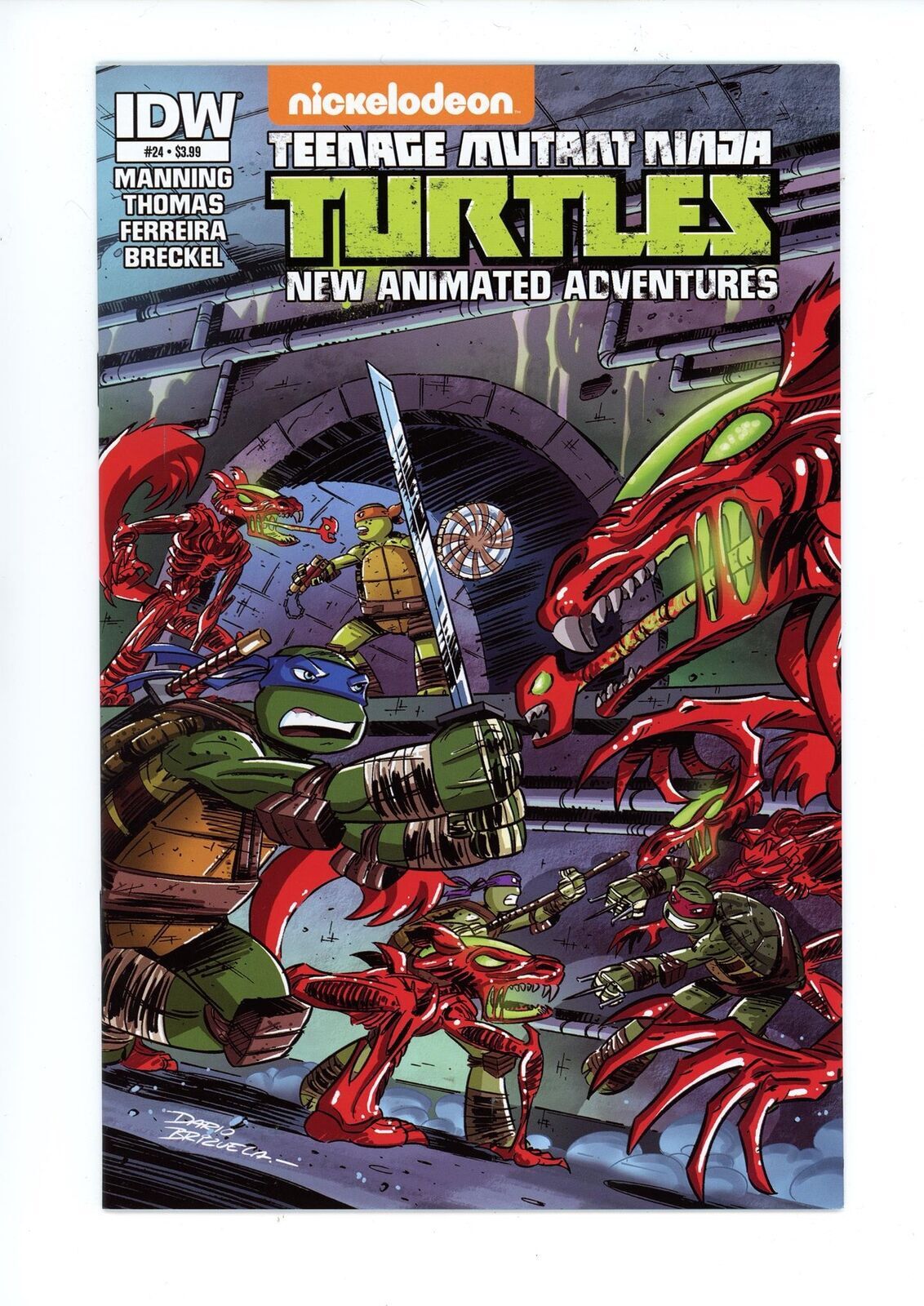 Teenage Mutant Ninja Turtles New Animated Adventures #24 (2015) IDW ...
