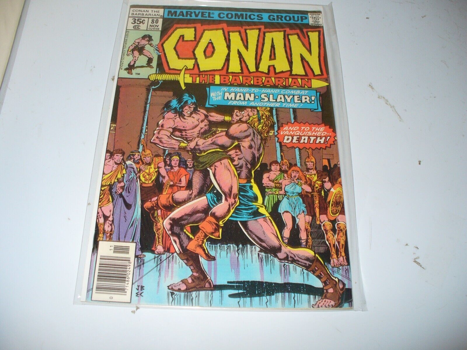 Conan The Barbarian #80 Marvel Man-Slayer | Comic Books - Bronze Age ...