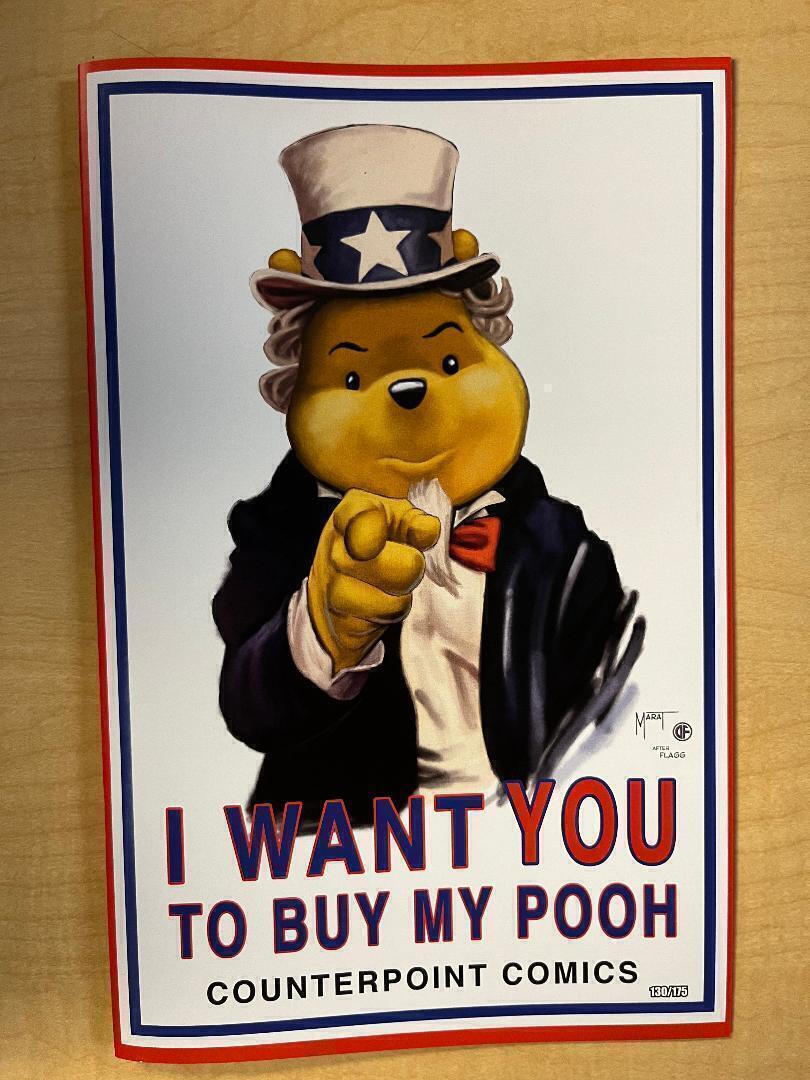 Do You Pooh Uncle Sam I Want You Homage Variant Cover by Marat Mychaels ...