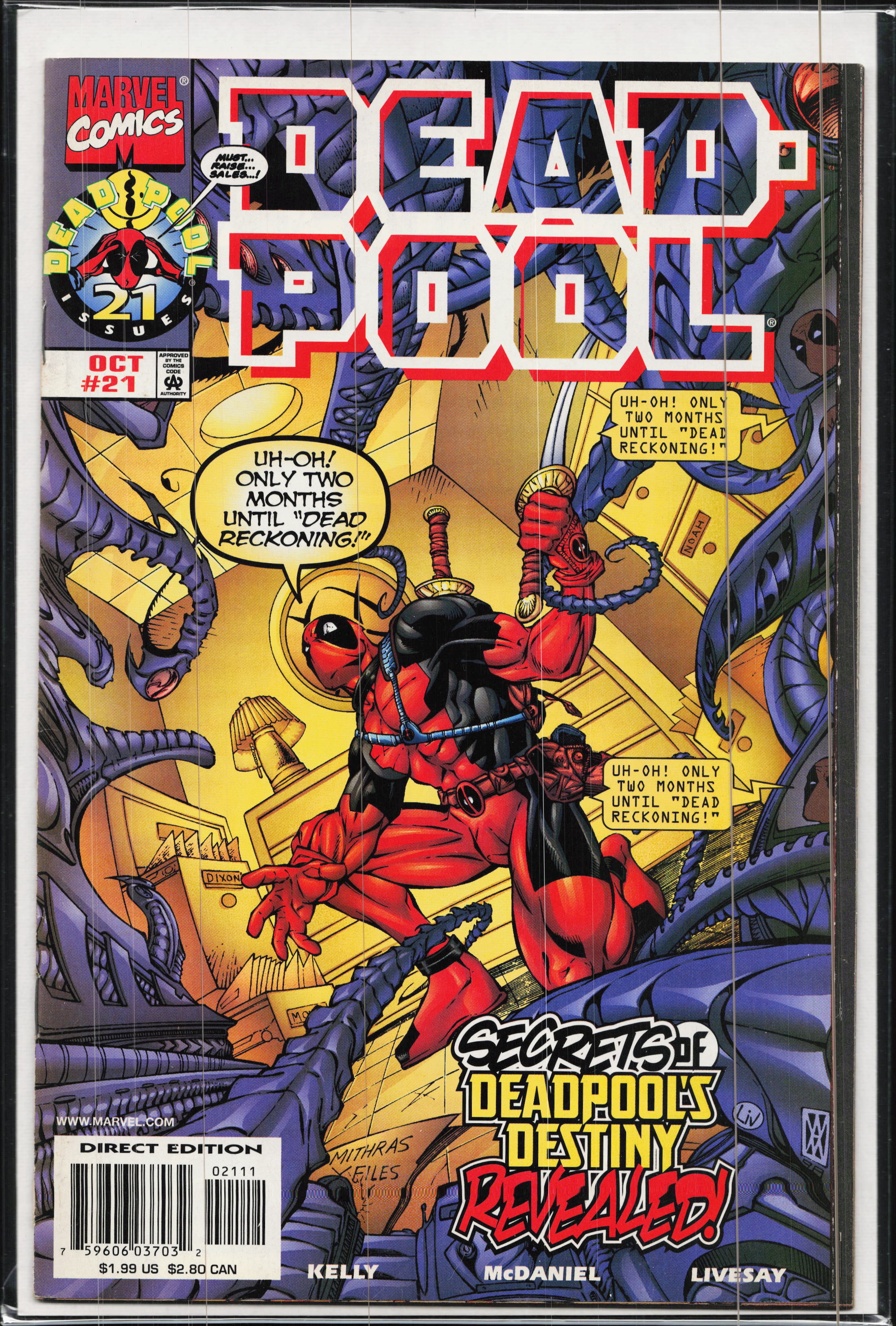 Deadpool #21 (1998) Deadpool | Comic Books - Modern Age, Marvel ...