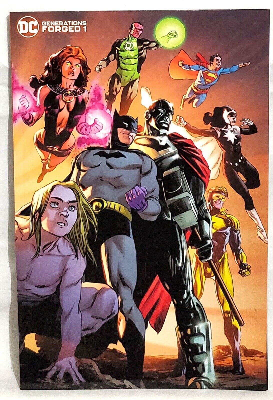 DC GENERATIONS Shattered #1 Forged #1 Variant Covers 2nd Yara Flor (DC ...