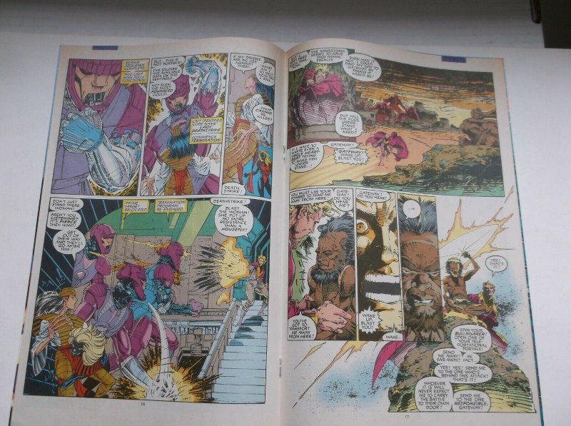 Marvel: Uncanny X-Men #281, 3x Signed JIM LEE/Whilce Portacio/BOB ...