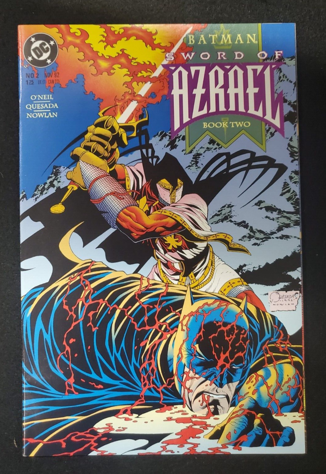 Batman Sword of Azrael #1-4 Complete Set 1st Appearance of Azrael 1992 ...