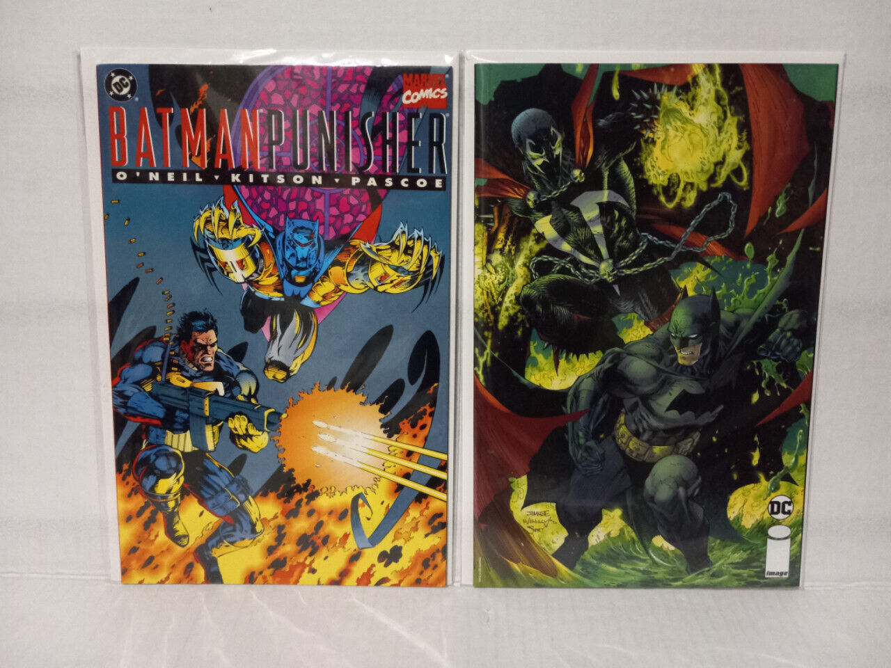 Batman & Spawn #1 JIM LEE + Batman/ Punisher + Dredd, Predator - Free ...