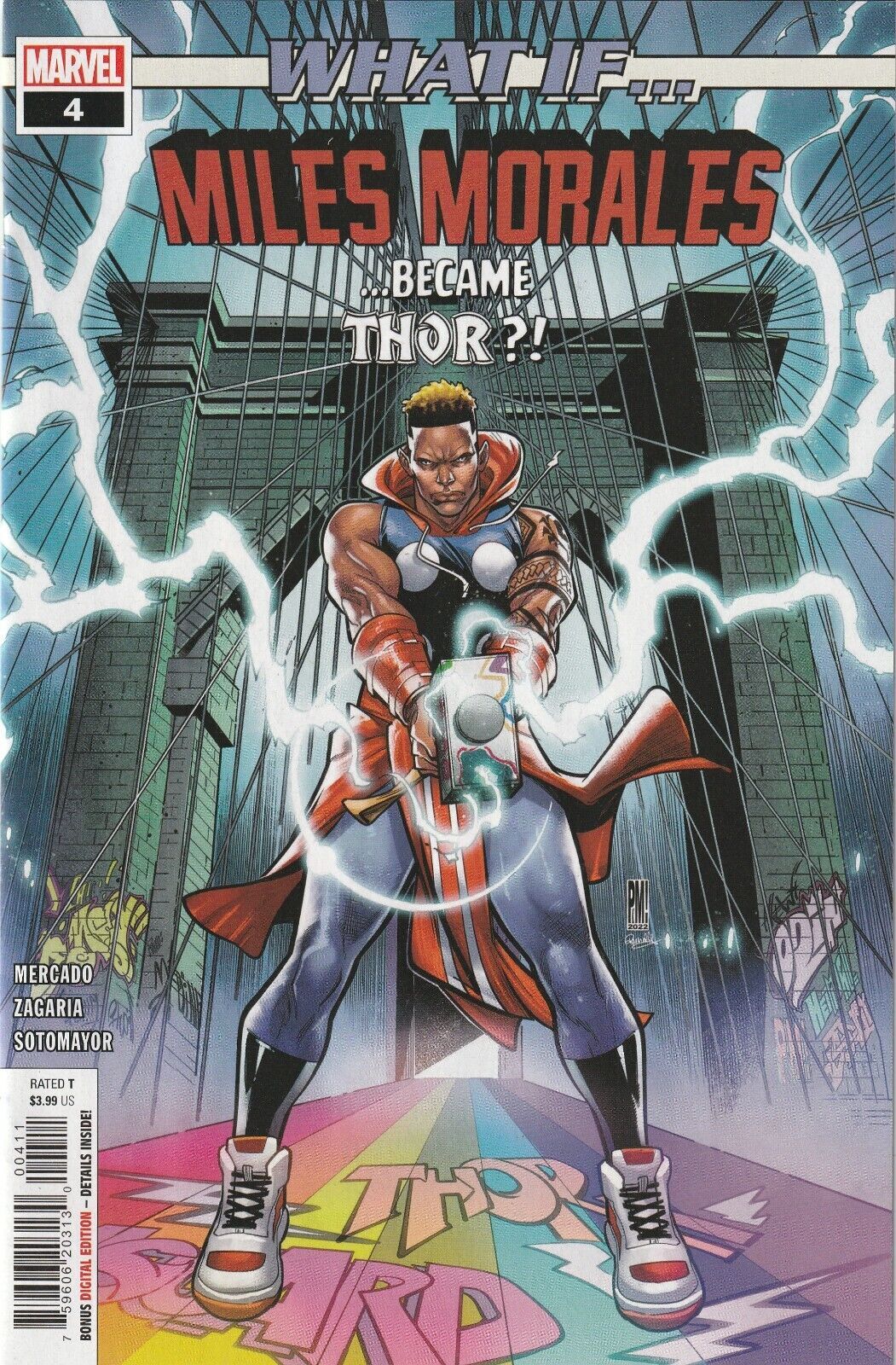 What If? Miles Morales Became Thor # 4 Cover A NM Marvel [L1] | Comic ...