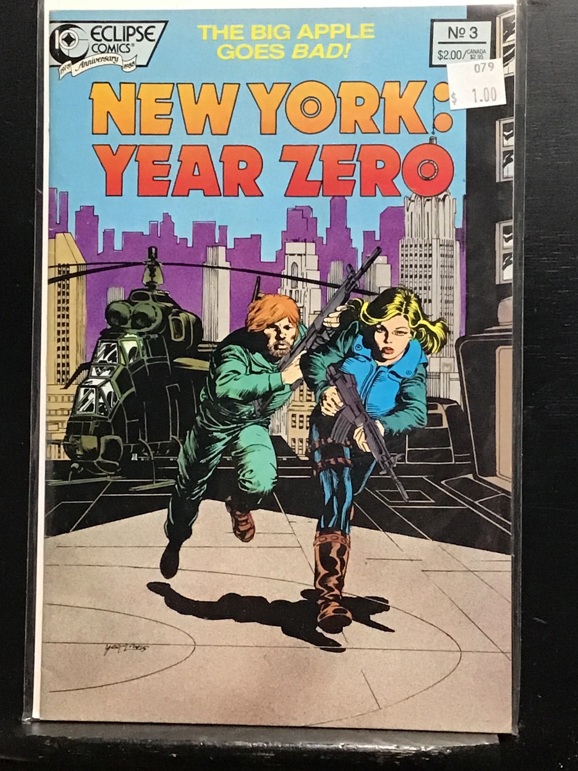 New York: Year Zero #3 (1988) | Comic Books - Copper Age, Eclipse ...