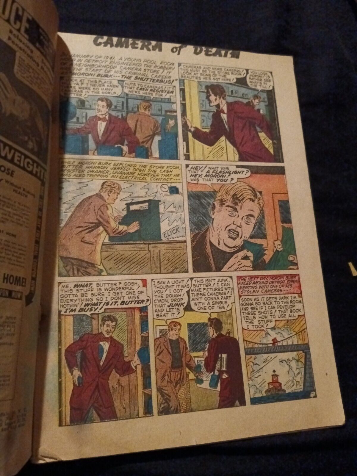 All-Famous Police Cases #9 1953-LB Cole cover Golden age pre code crime ...