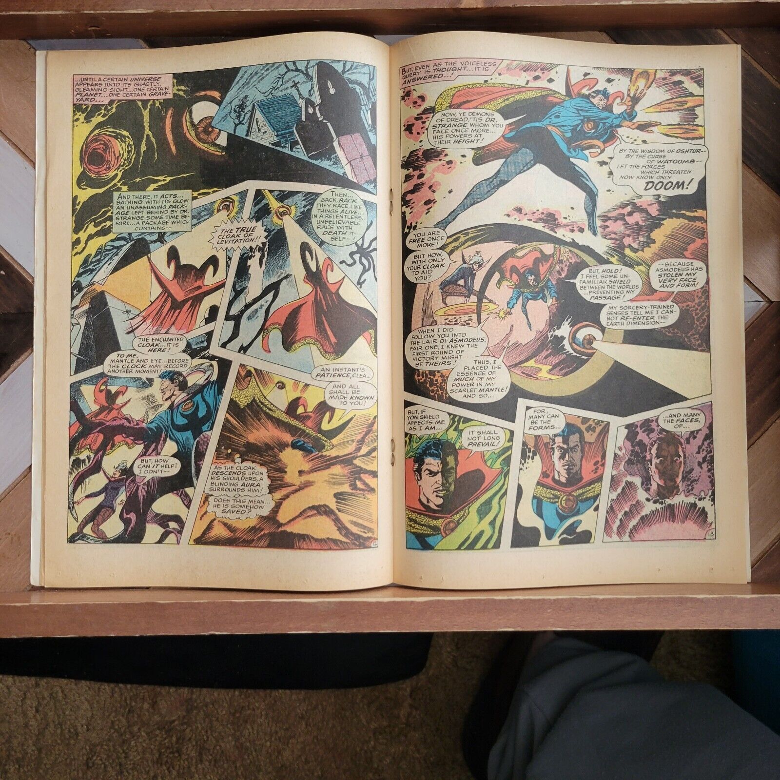 Doctor Strange #177 FN- (Marvel 1969) New costume, feat CLEA & SONS of ...