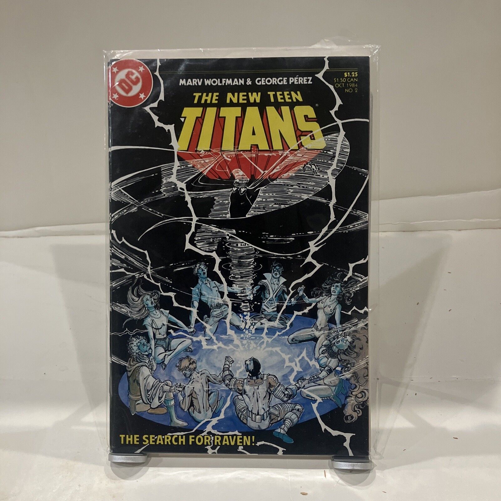 The New Teen Titans #2 1984 DC Comics Search For Raven | Comic Books ...