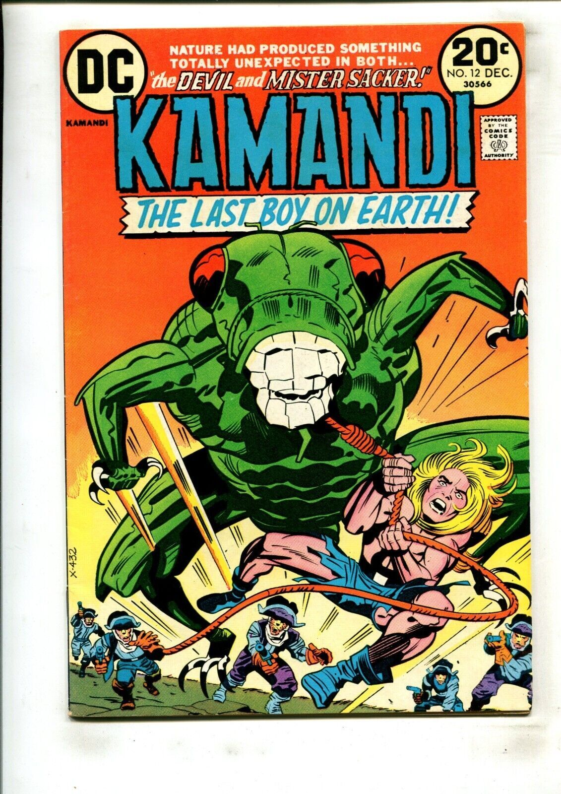 Kamandi: the Last BOY on Earth #12 (6.0) Kirby!! 1973 | Comic Books ...