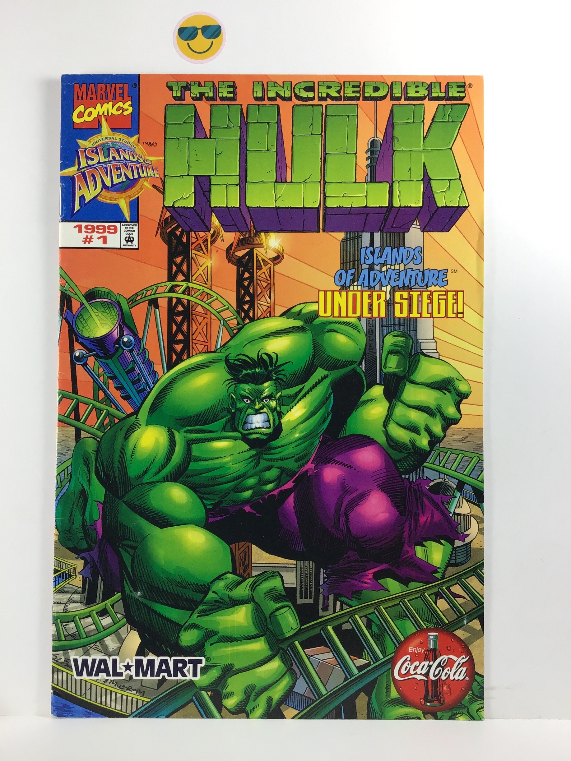 Hulk 1 (1999) Walmart - Coca-Cola Universal Studios Islands of Adv ...