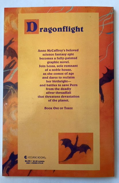 Anne McCaffrey's Dragonflight #1 (1991) | Comic Books - Copper Age ...