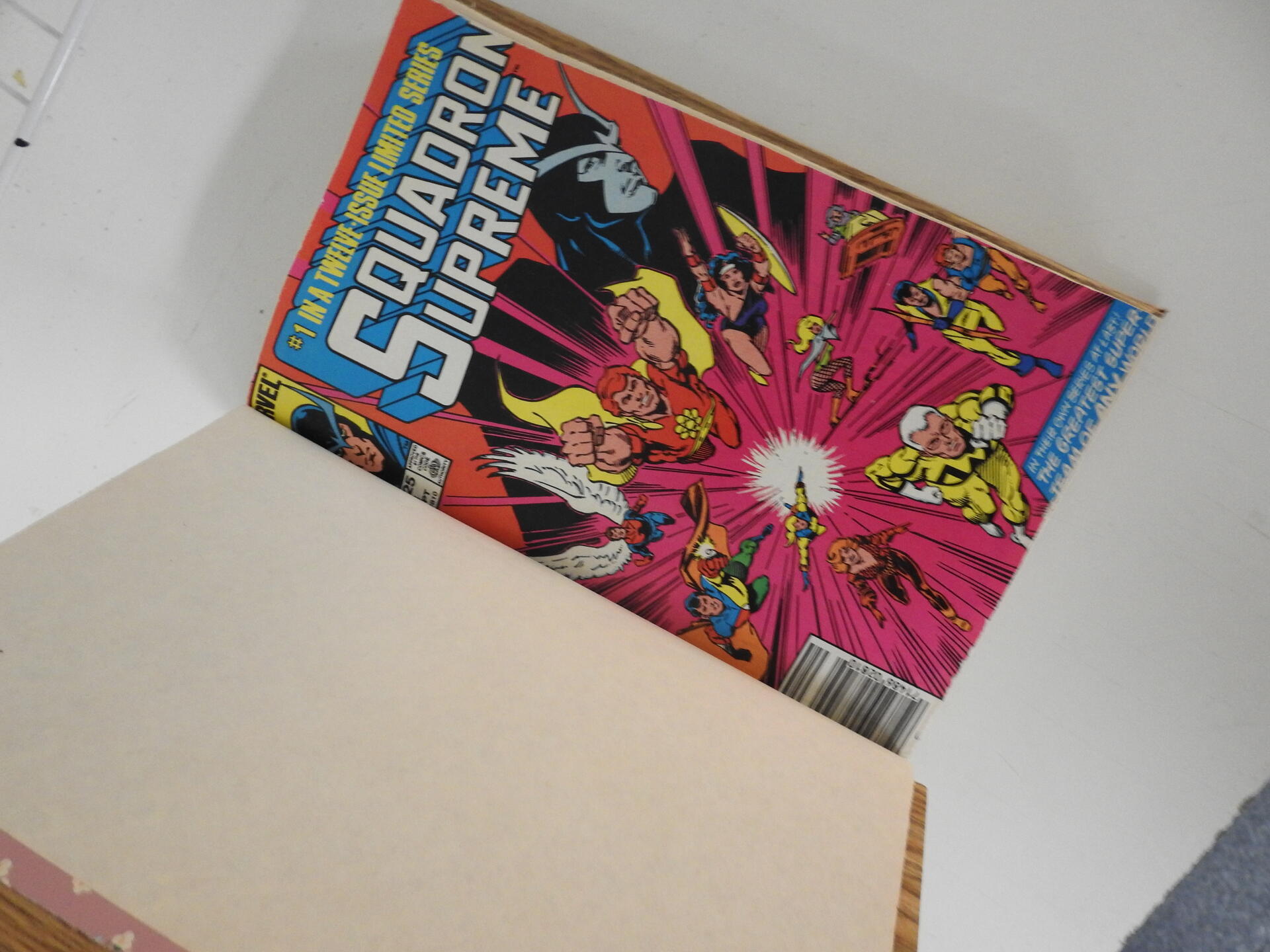 Squadron Supreme #1-12 (1985) Complete Set Bound Volume!! Book Format ...