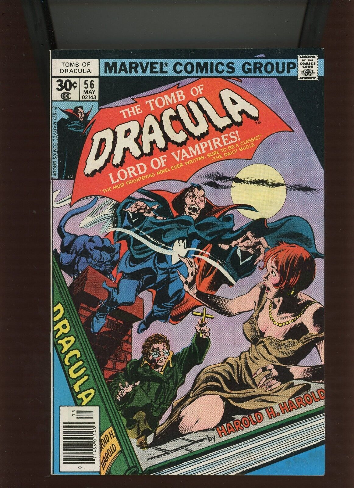 (1977) Tomb of Dracula #56: BRONZE AGE! "THE VAMPIRE CONSPIRACY!" (6.0 ...