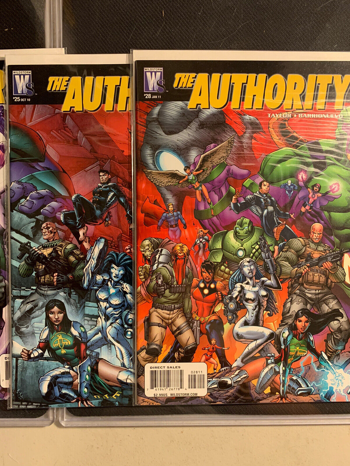 Authority, The (Wildstorm v5 2009) Lot of 10 Diff Comics Abnett Apollo ...