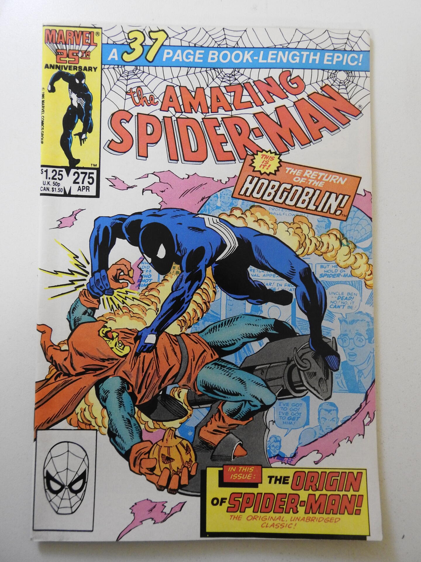 The Amazing Spider-Man #275 Direct Edition (1986) VF+ Condition ...