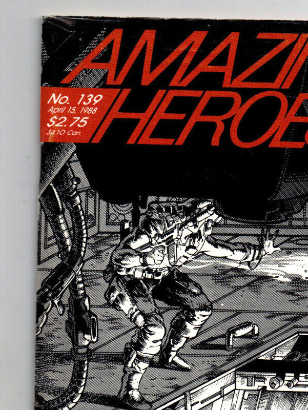 Amazing Heroes #139 - 1st appearance of Aliens in comics - 1988 - VG ...