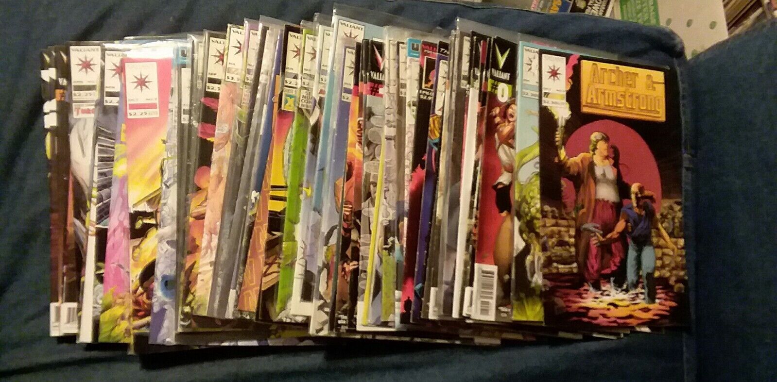 valiant 65 issue vintage to modern age comics lot run set movie ...