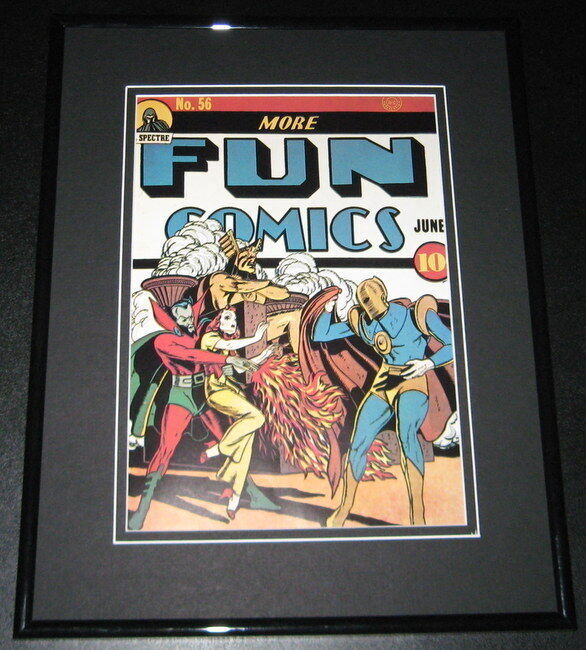 More Fun Comics #56 The Spectre Framed Cover Photo Poster 11x14 ...