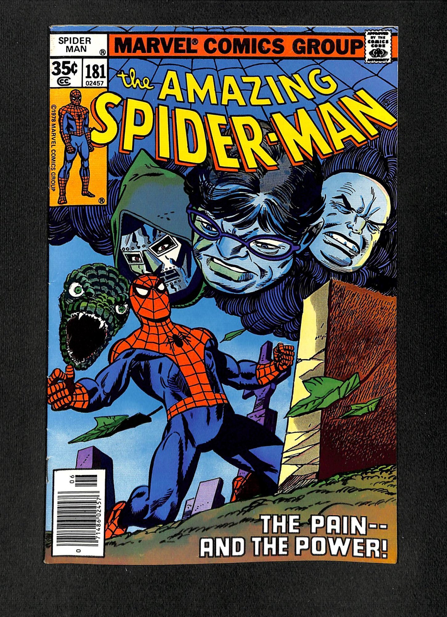 Amazing Spider-Man #181 Pain and the Power! Origin Retold! | Full Runs ...