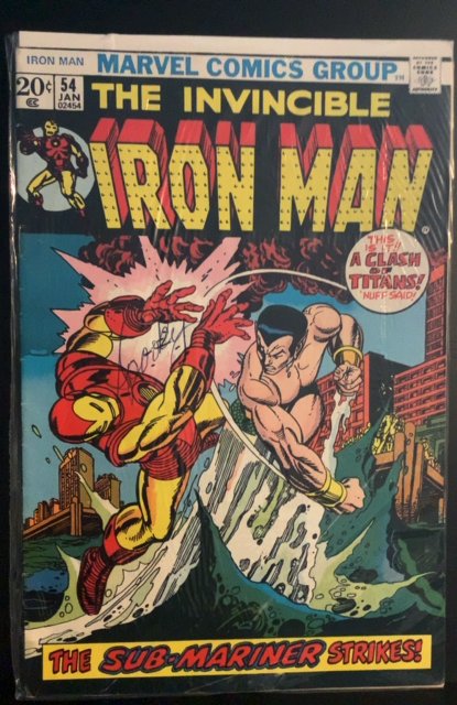 Iron Man #54 (1973) | Comic Books - Bronze Age, Marvel / HipComic