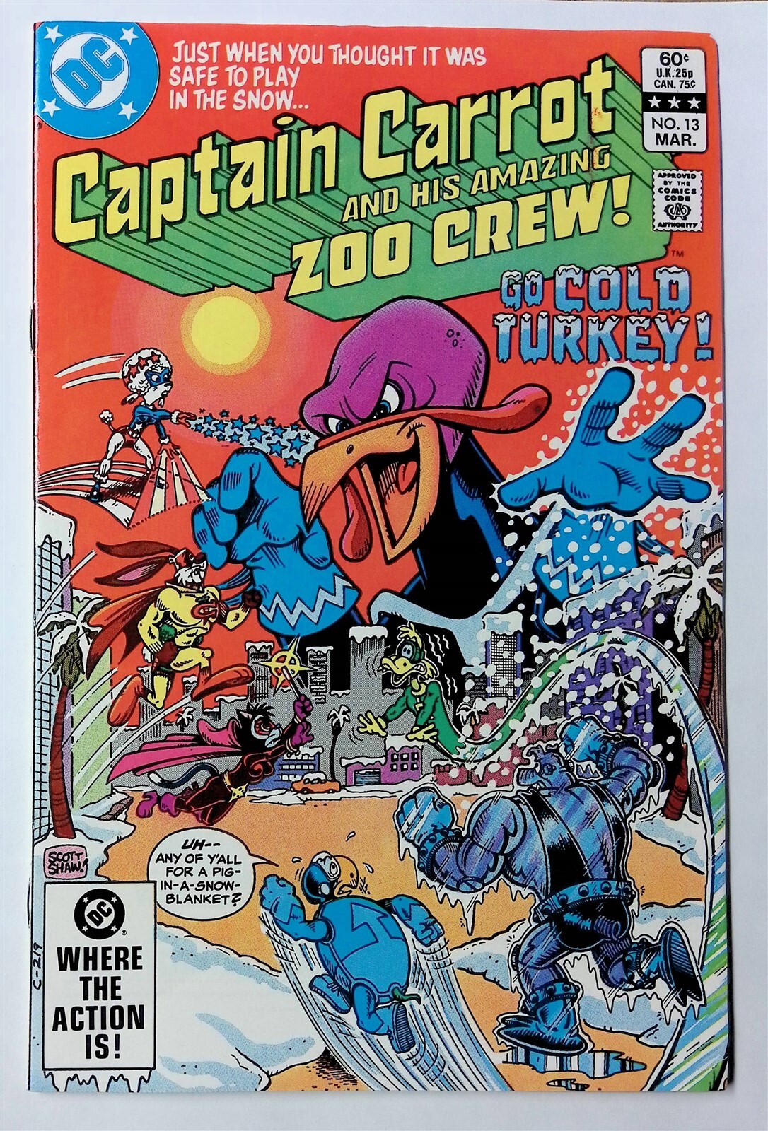 Captain Carrot and His Amazing Zoo Crew #13 (May 1983, DC) FN- | Comic ...