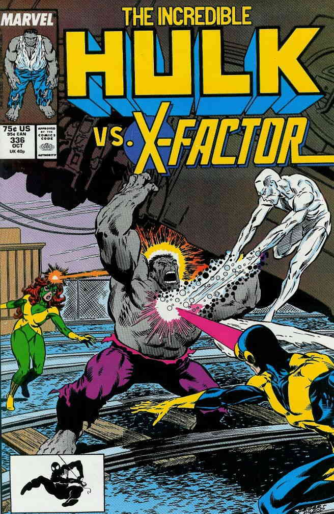 Incredible Hulk, The #336 FN ; Marvel | Todd McFarlane X-Factor | Comic ...