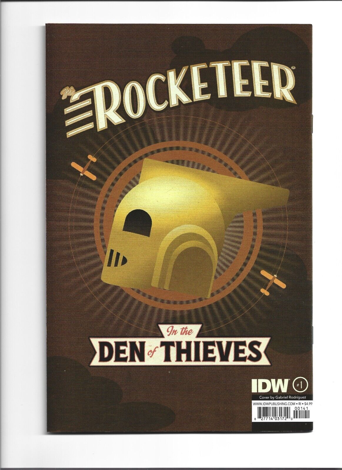 Rocketeer In The Den Of Thieves #1 1:10 Idw 2023 Gabriel Rodriguez ...