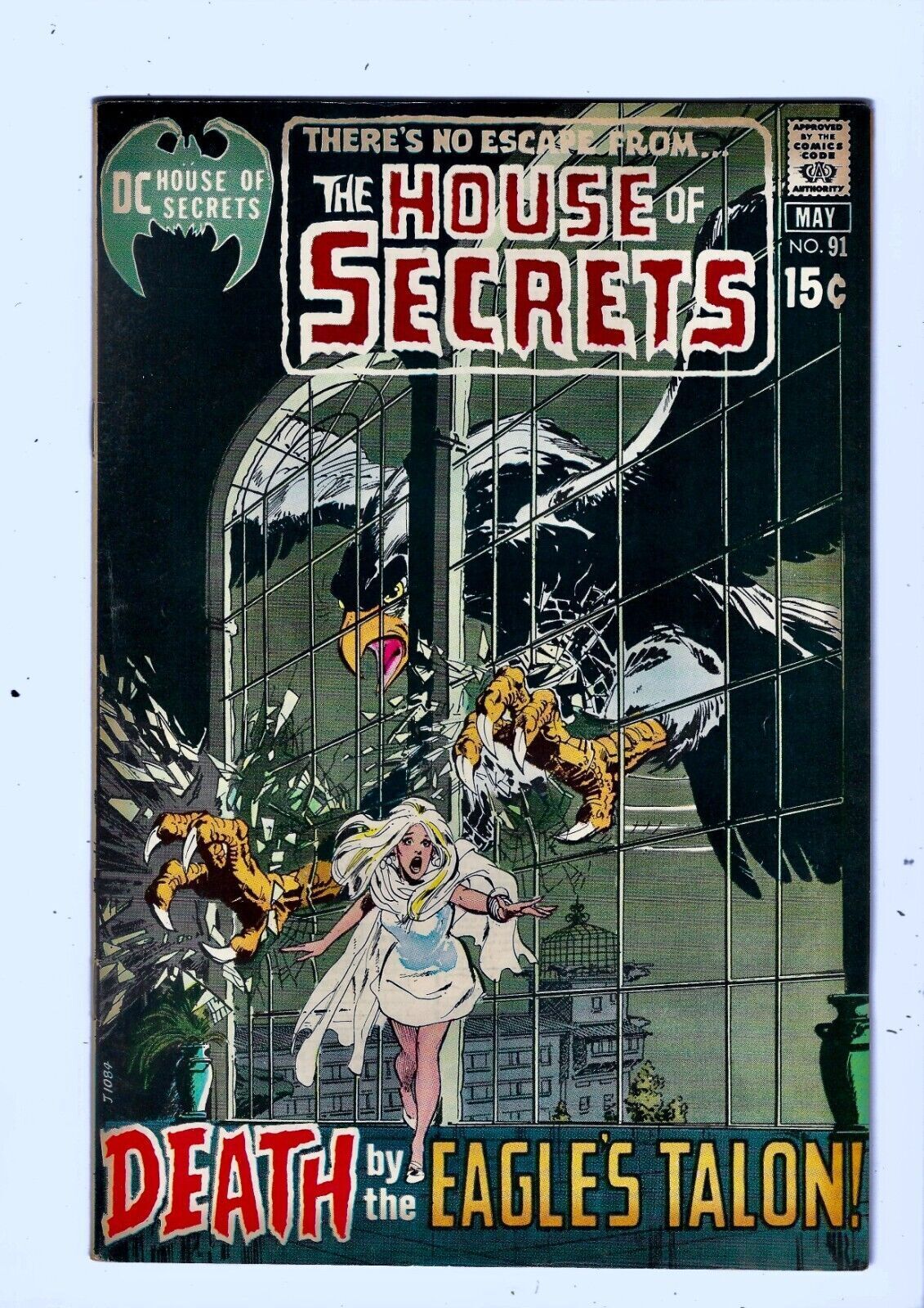 House of Secrets #91 Dc Comics, 1971 Neal Adams Iconic Cover | Comic ...